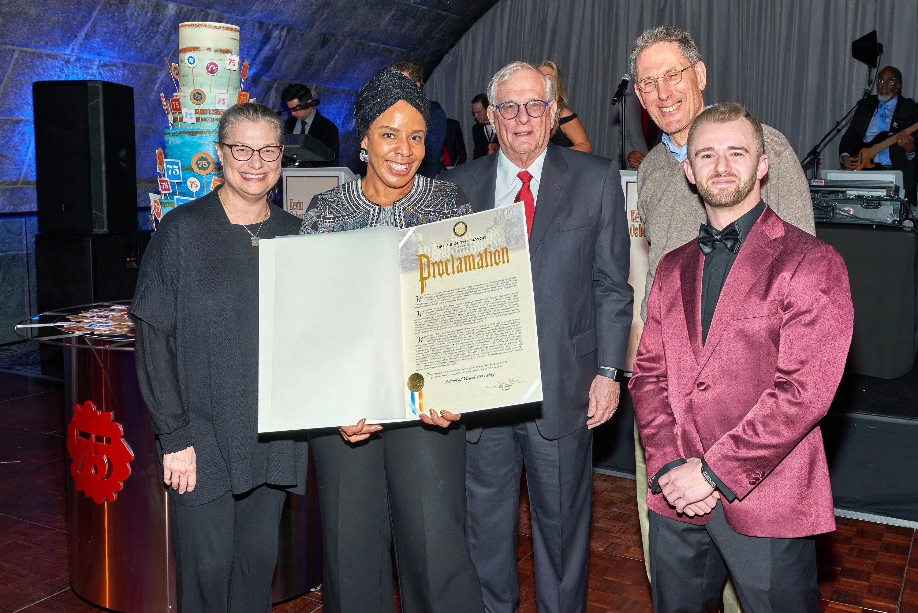 SVA Celebrates 75 Years With Mayoral Proclamation | School of Visual ...